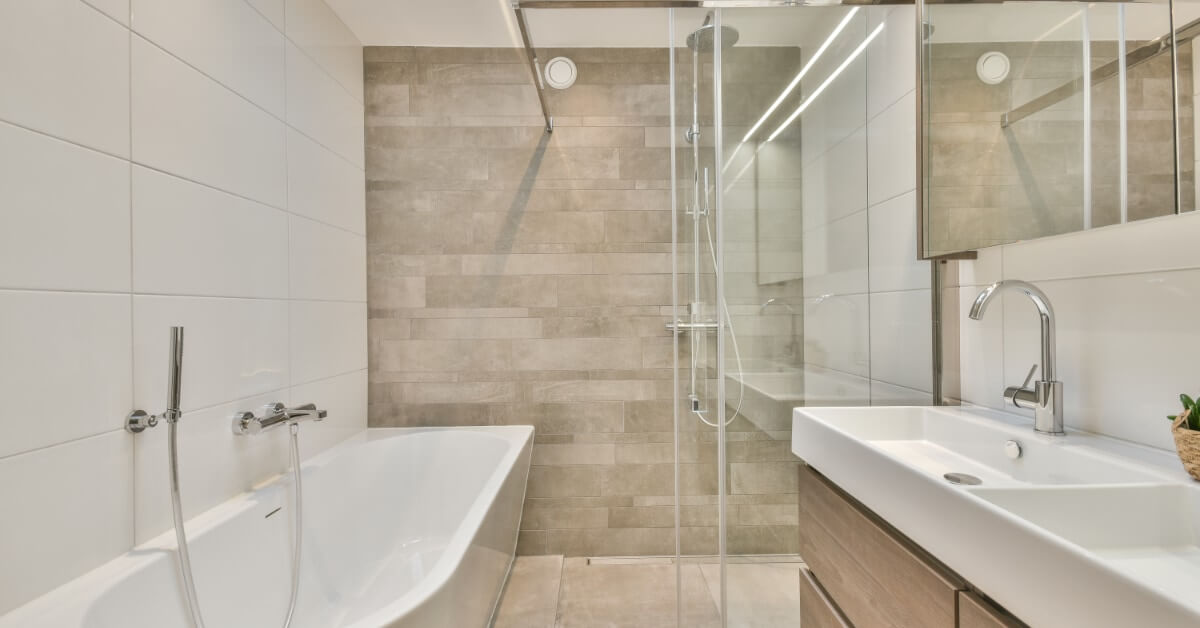 Using Large Tiles in a Bathroom Remodel: Pros & Cons - Groysman ...